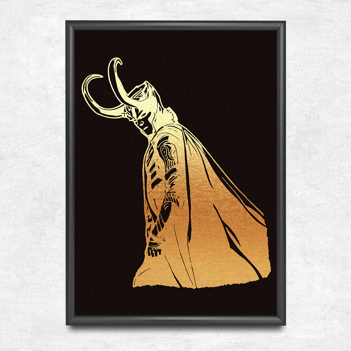 Постер Локи / плакат для интерьера Loki. Марвел, Marvel, комиксы, фильмы, игры