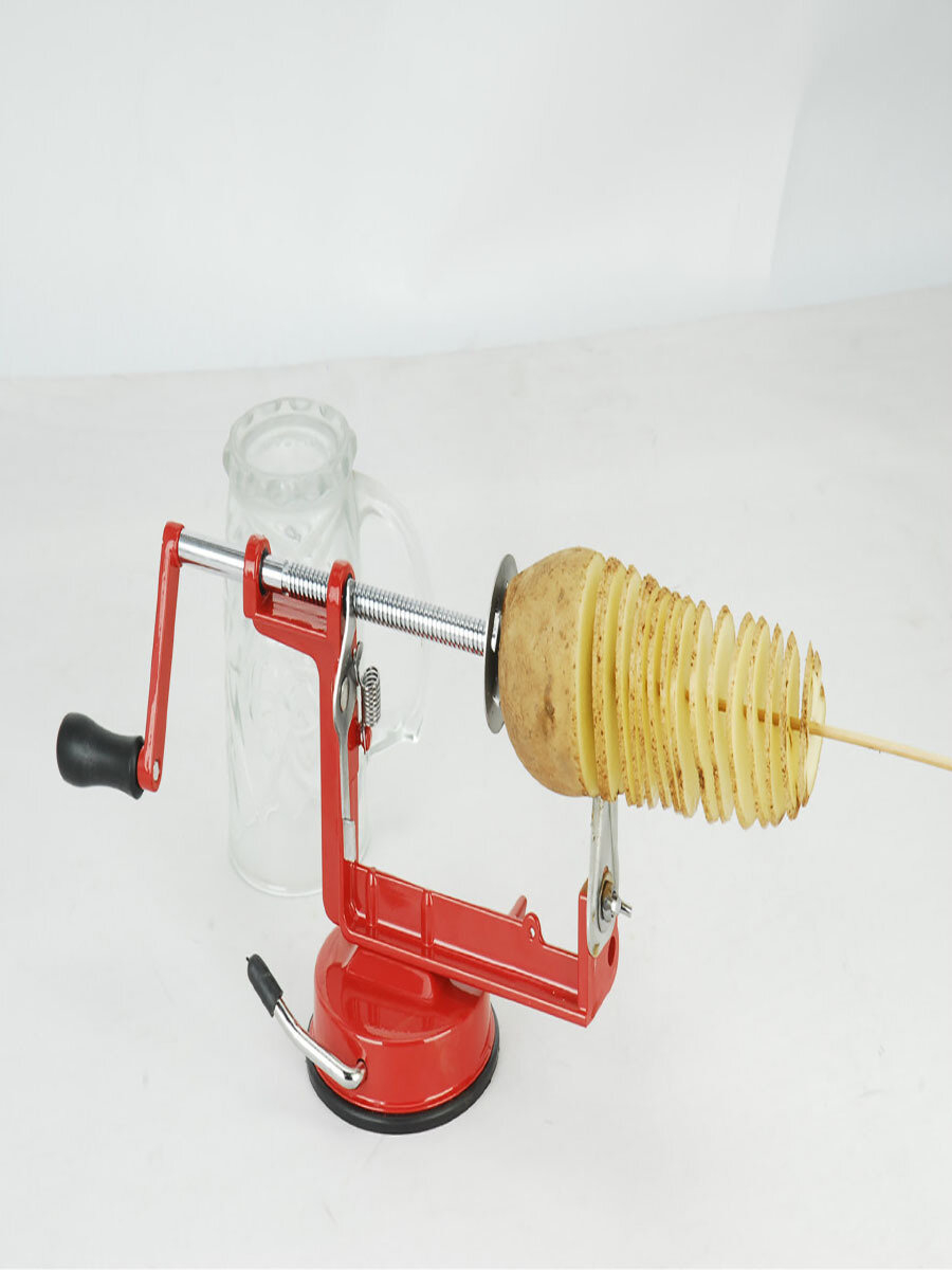 Машинка для резки картофеля спиралью Spiral Potato Slicer