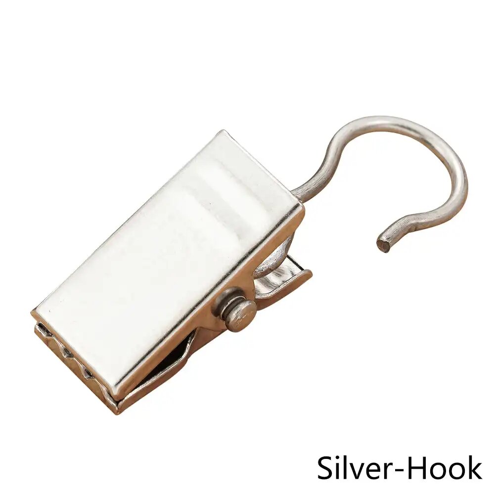 Металлические зажимы для штор 20 шт.