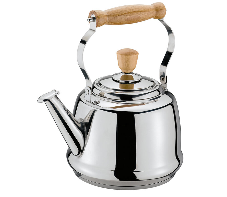 Чайник TRADITION от Cilio со свистком 2,5 л. (для кипячения 1,8 л.)