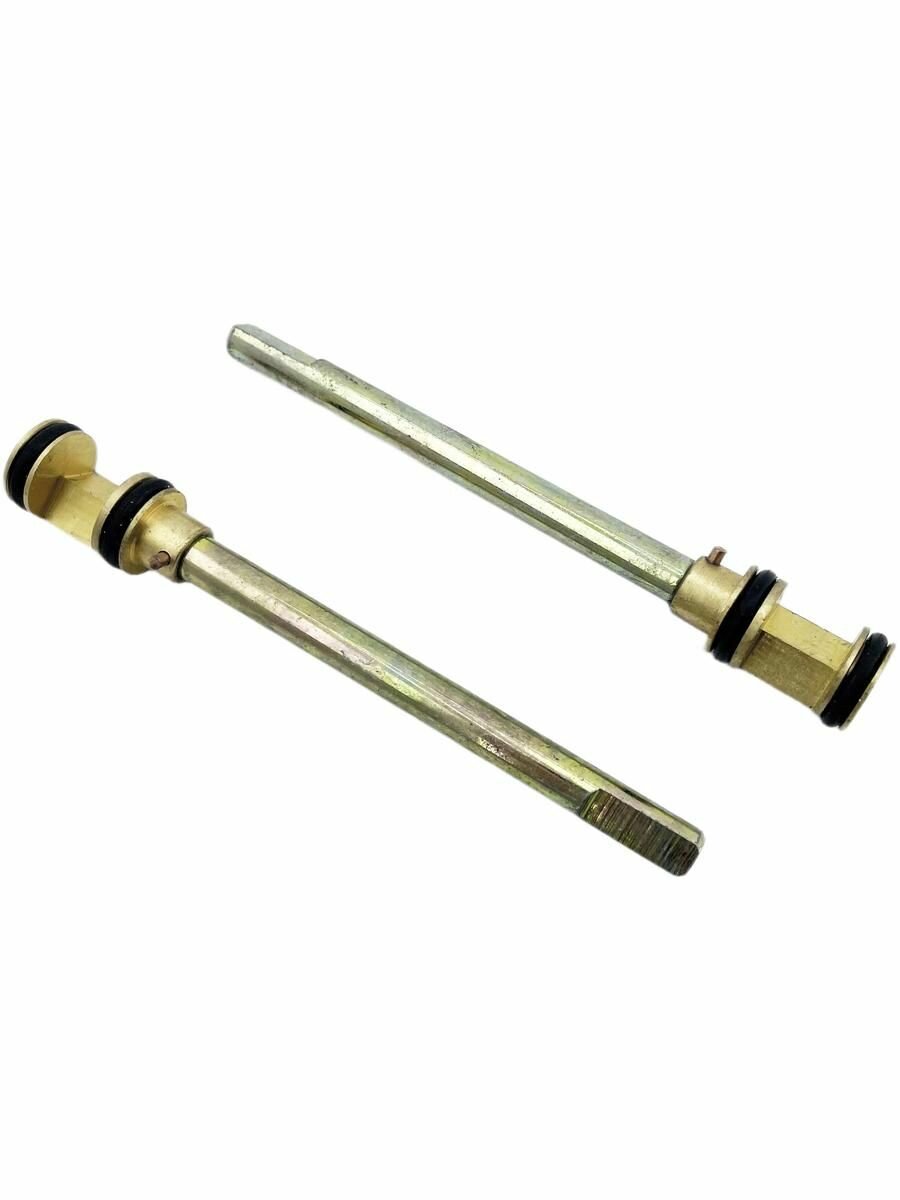 Шток регулировки воды (общ. L 115 мм; шток L 85 мм, 7.4 мм; втулка L 23 мм, 15 мм)