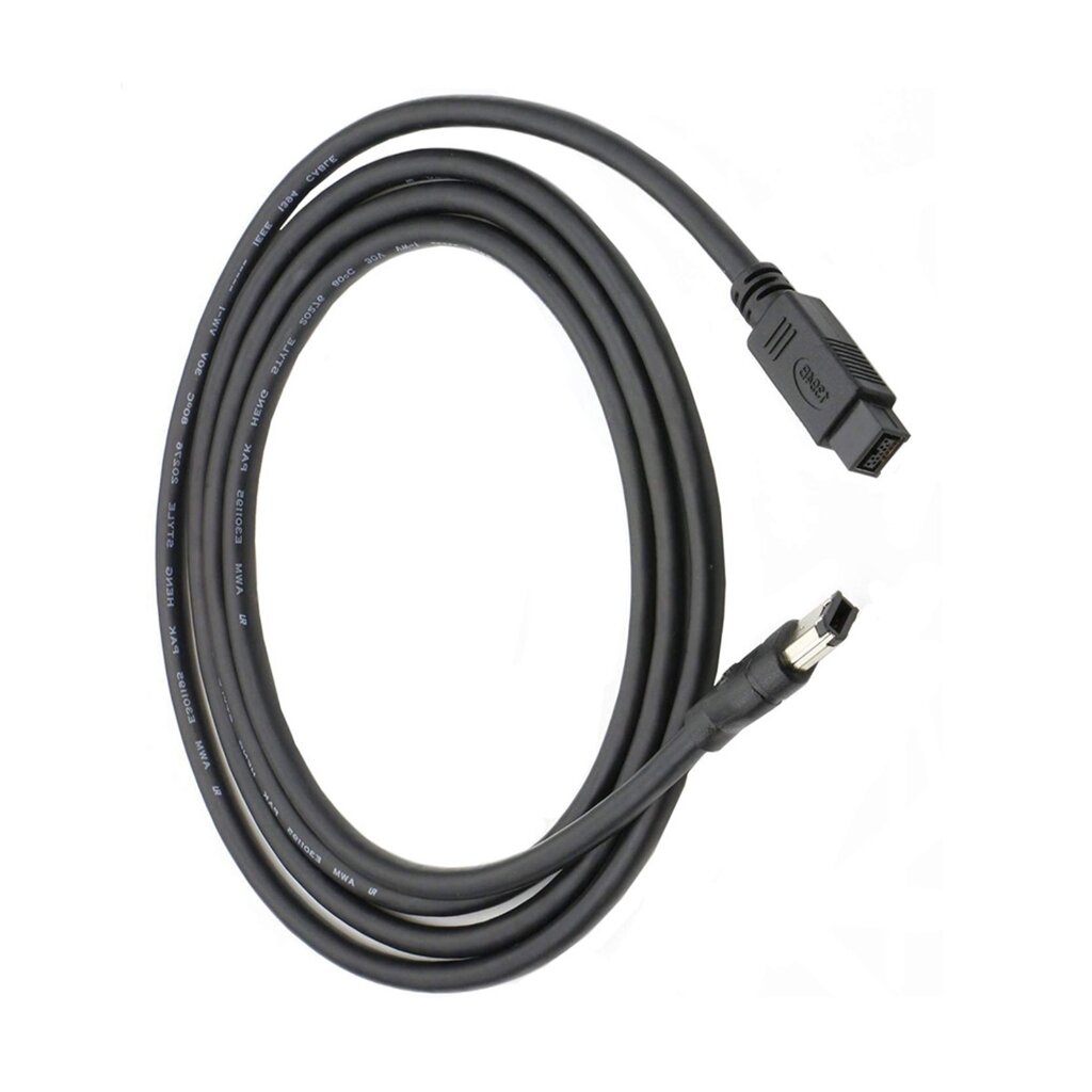 Кабель для передачи данных firewire от 800 до 400 6/9pinieee1394-1,8 м