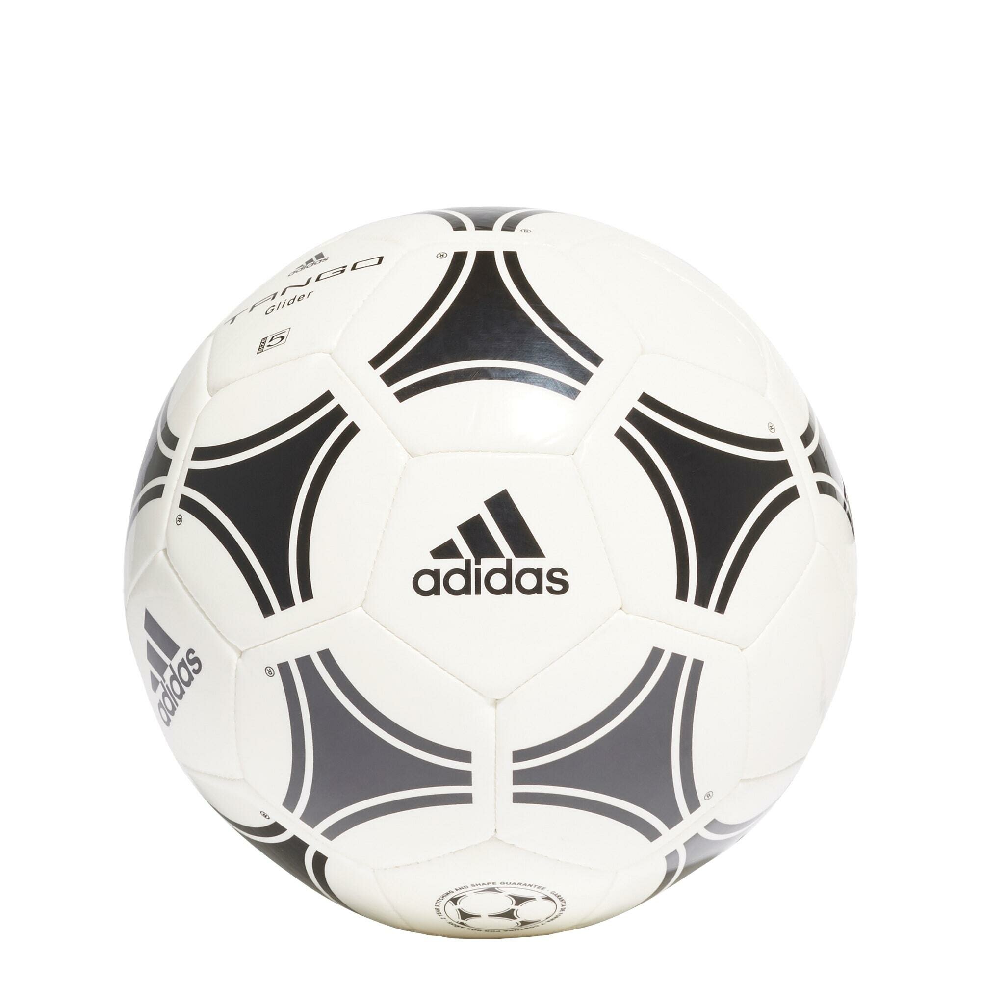 Decathlon Мяч футбольный Adidas Tango Glider Ball, размер 4, черно-белый