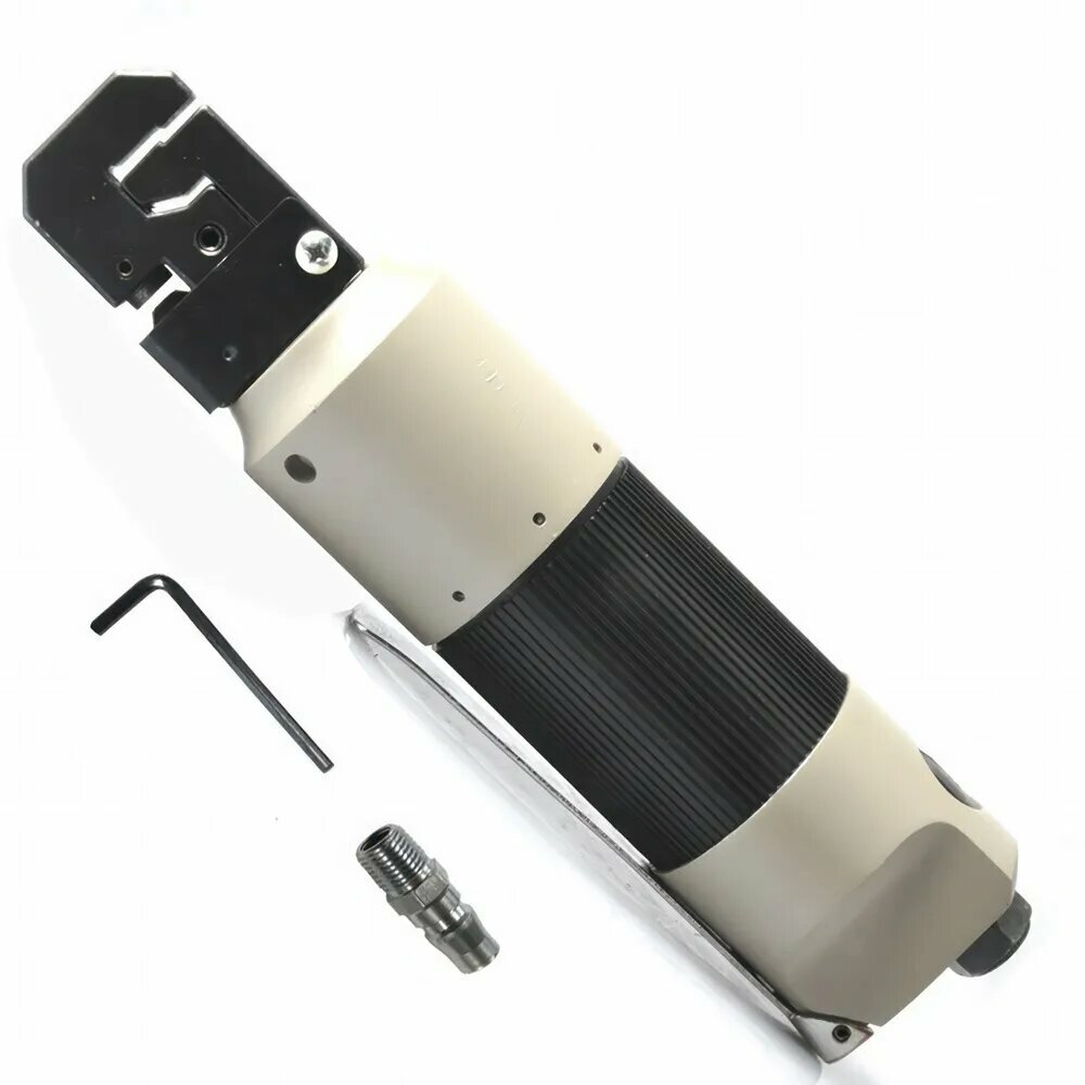 Дырокол Sturder, для металла, до 6 л, пробивная способность 6 мм, бежевый