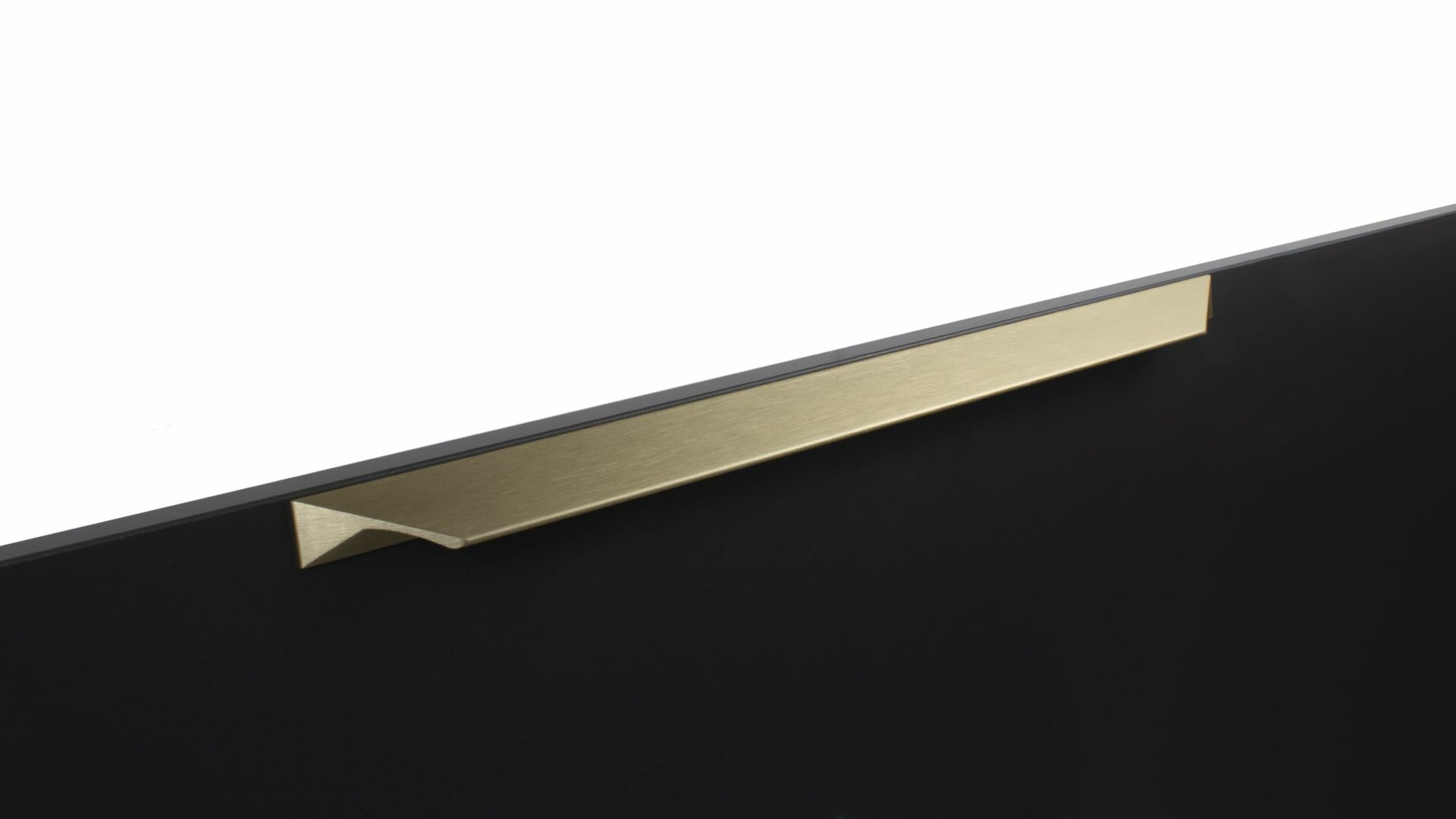 Мебельная ручка RICK RS157BSG.3/320, брашированное cатиновое золото