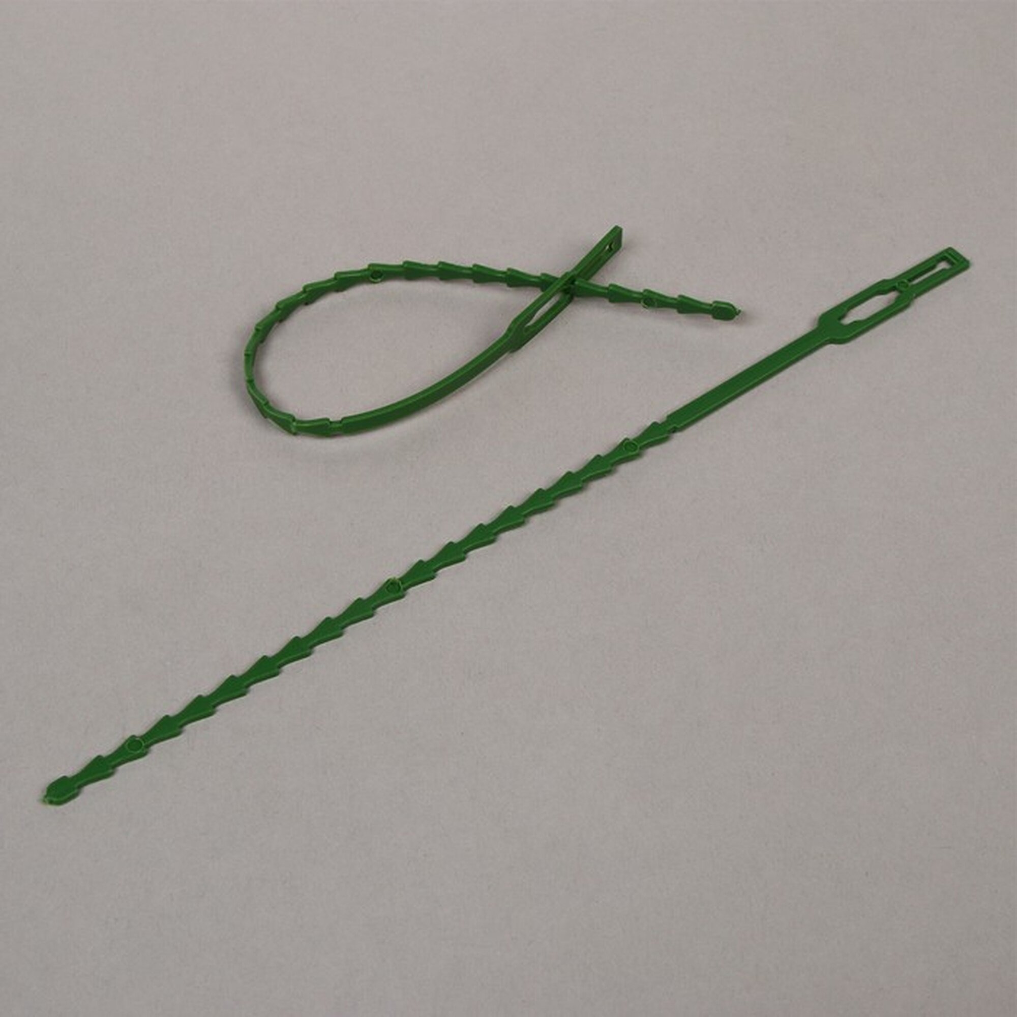 Подвязки Greengo, для растений, пластик, 23 см, 30шт, зеленые