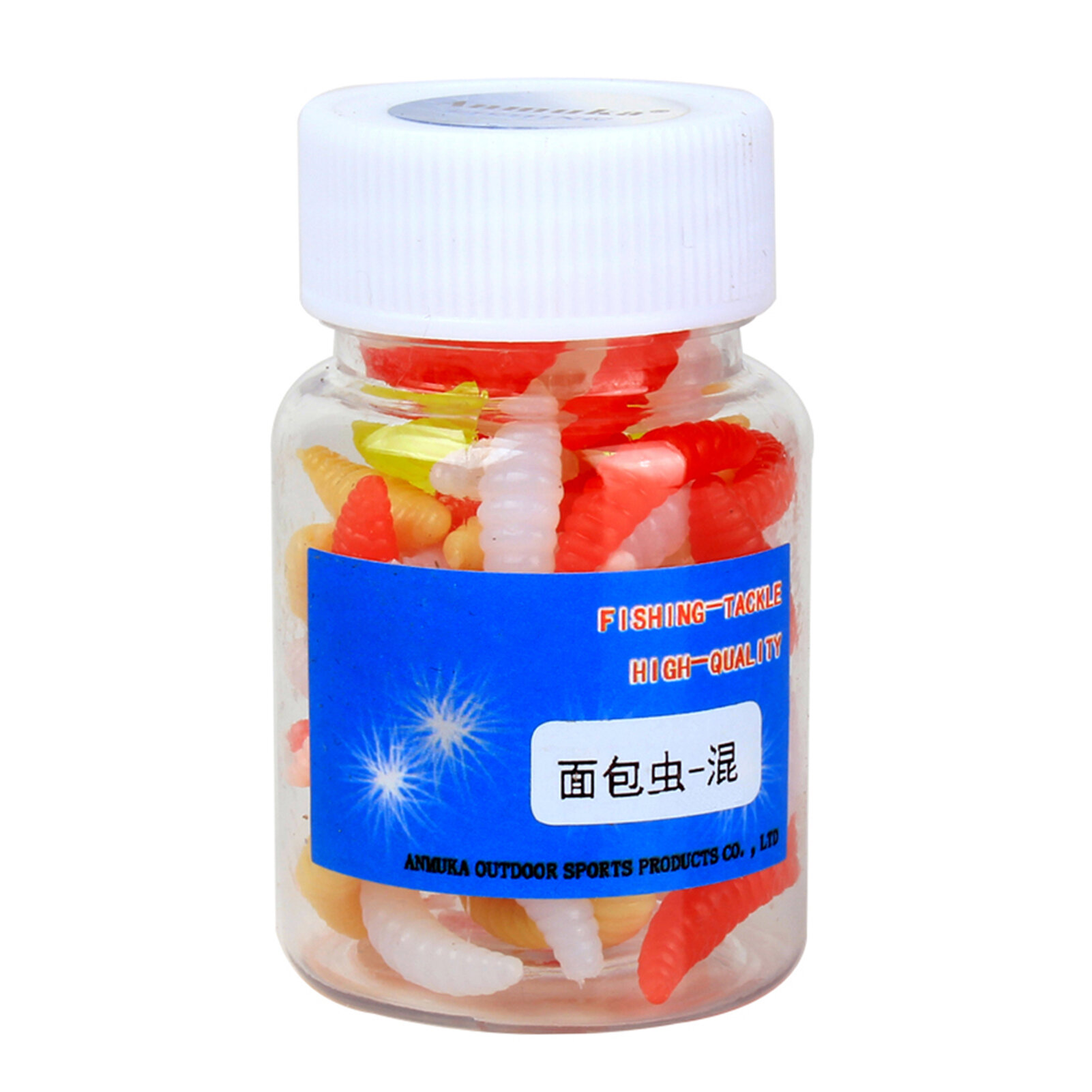 80 шт. 2 см рыболовные приманки из мягкого пластика, искусственные личинки, черви, мягкие наживки