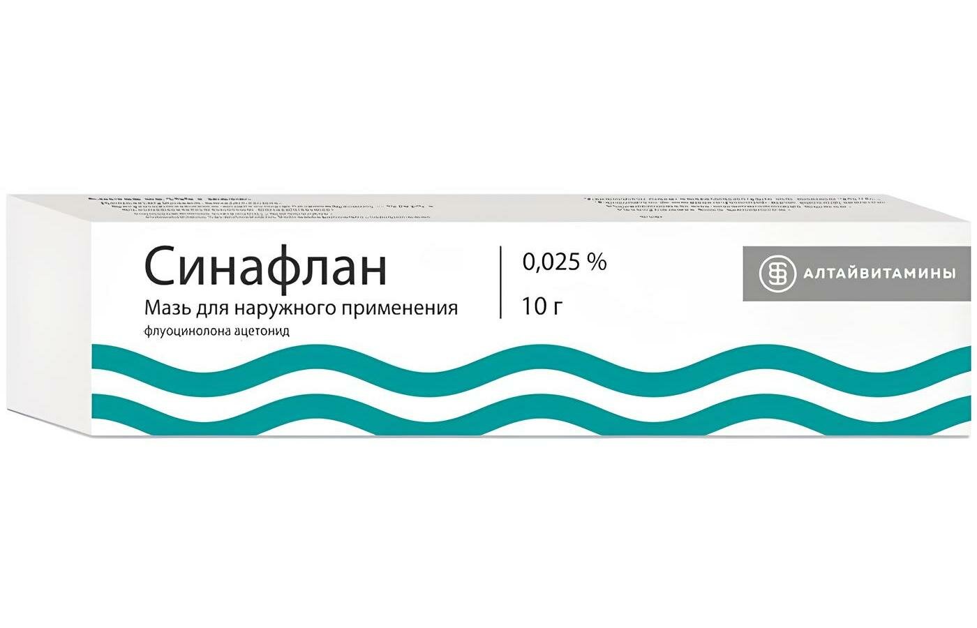 Синафлан, мазь 0.025% (Алтайвитамины), 10 г