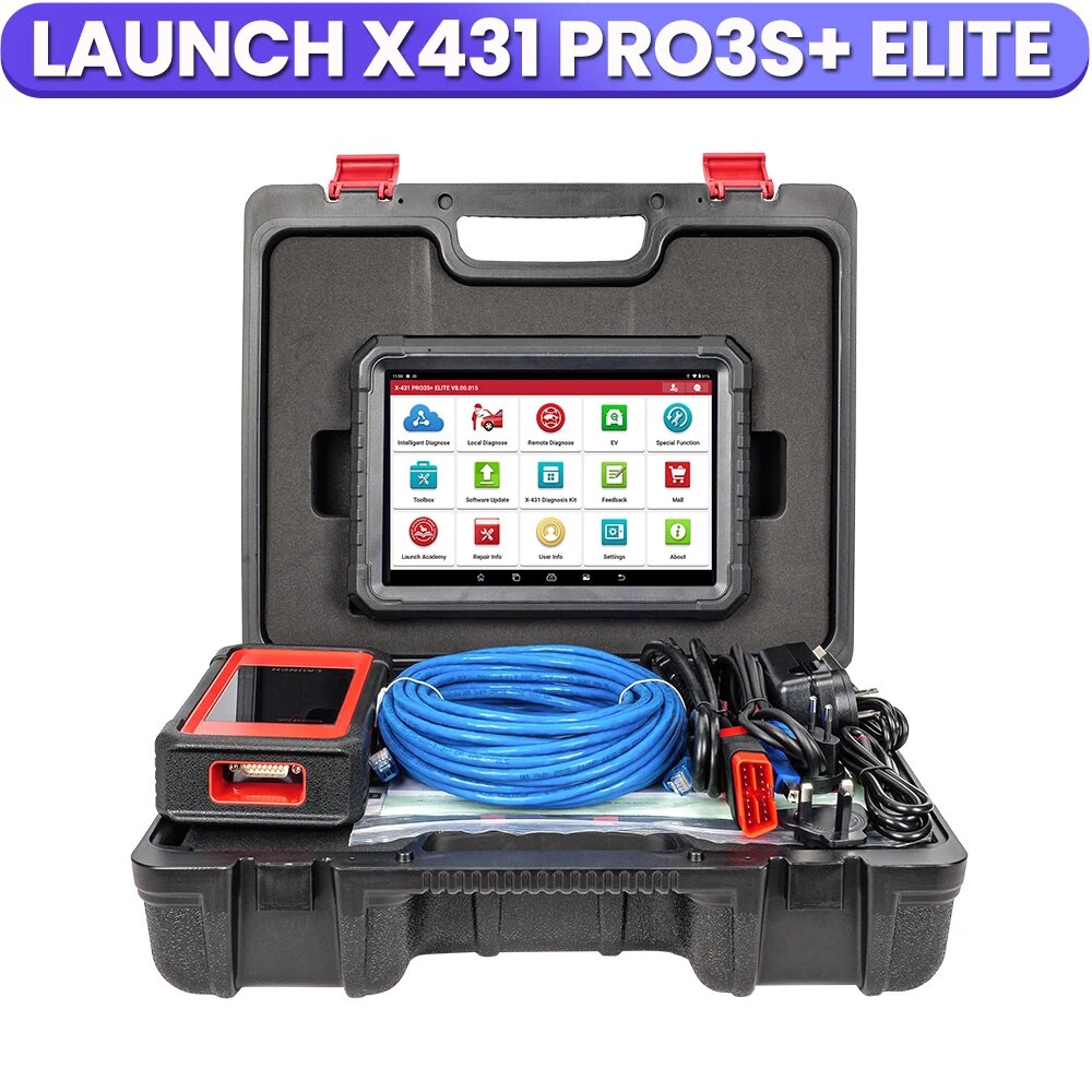 LAUNCH X431 PRO3S Plus Elite Автомобильные диагностические RU EU UK Version, without OBD1 Adapter