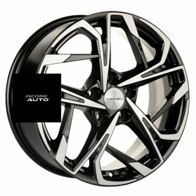 Колесный диск Khomen Wheels KHW1716 (CX-5/i40/X-Trail) 7x17 5x114.3 ET45 D67.1 черный