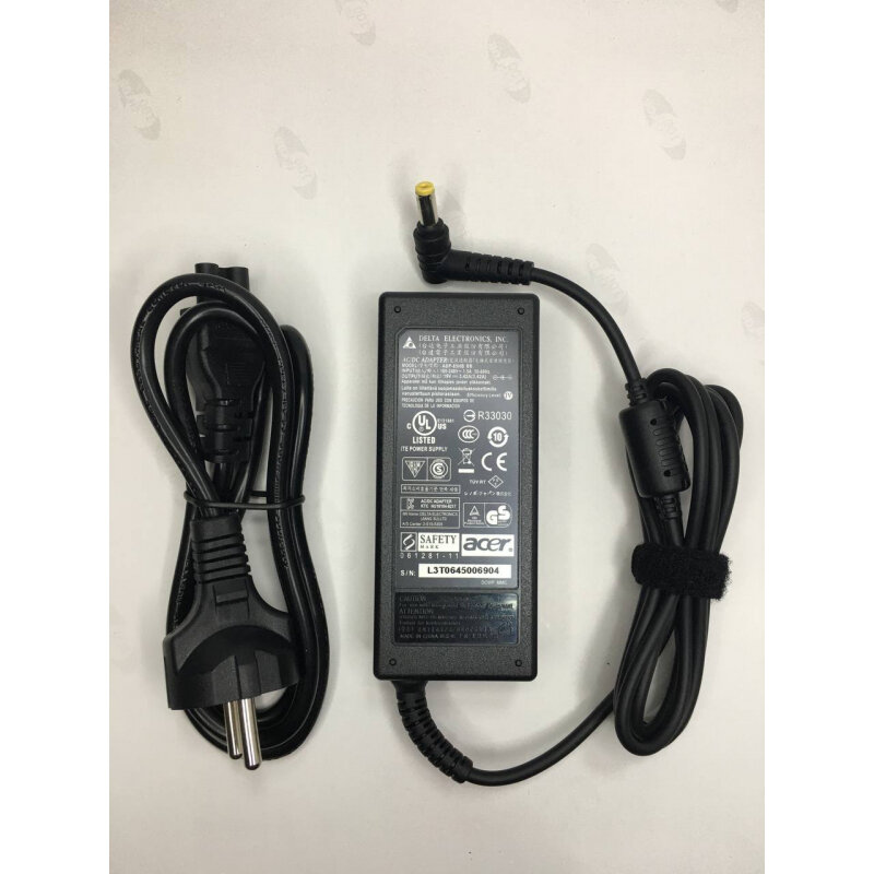 Блок питания (оригинал) для ноутбуков Acer 19V 3.42A 65W 5.5x1.7mm
