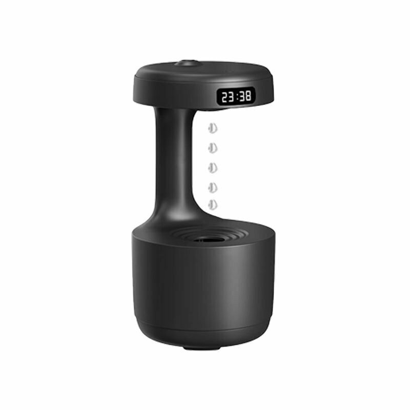 Увлажнитель воздуха SB, с LED-подсветкой, настольный, серебристый, черный