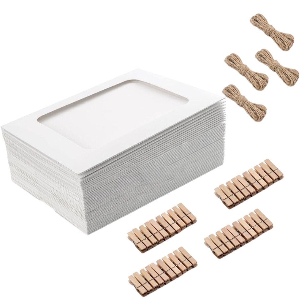 Подвесная бумажная фоторамка