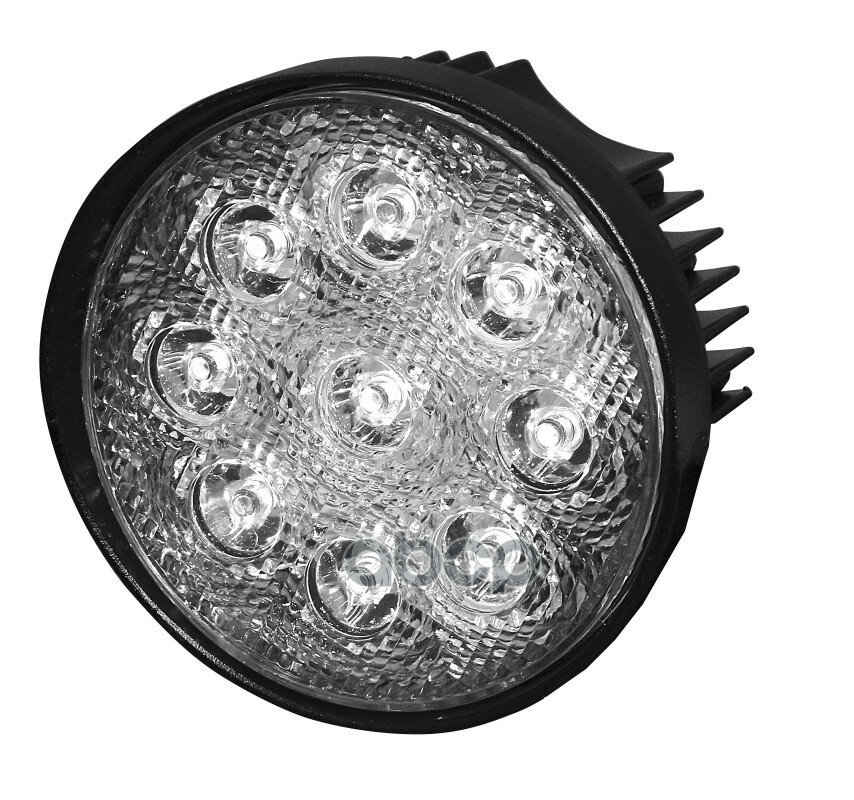 Дополнительные светодиодные фары "маяк" 9CHIPS, 27W, 9-30V, 6000K (SPOT) WHITE (130х60х105) 401042 Маяк арт. MK2009-27W