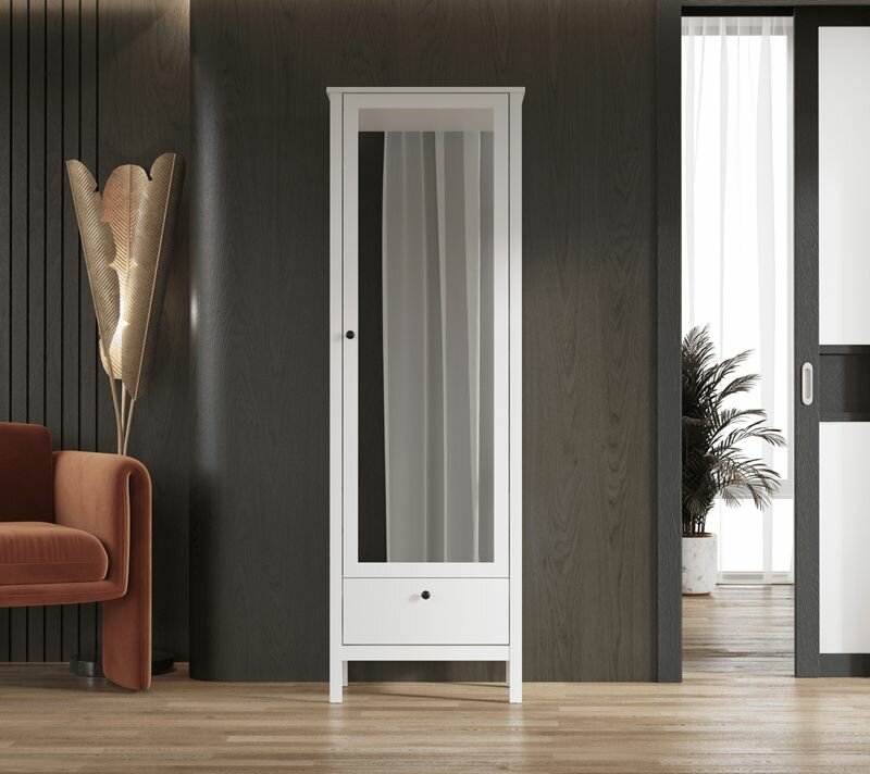 EWA Шкаф одностворчатый SZF1W1S/60, белый