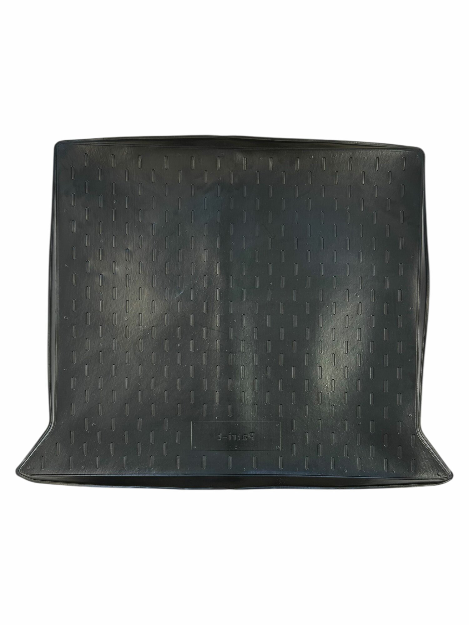 Коврик в багажник УАЗ Патриот с 2007 по 2014 (пластиковый), черный