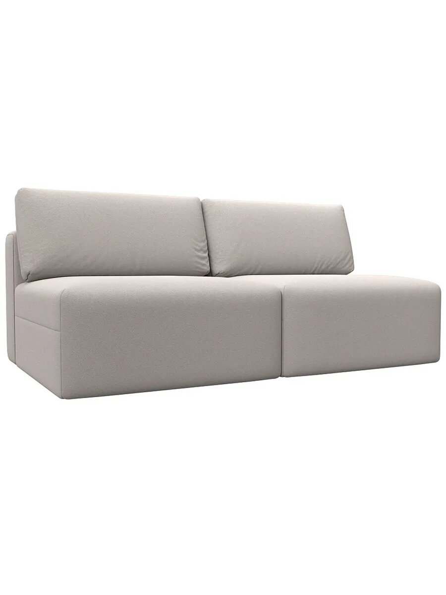 Диван прямой модульный Лего 200x85x119 см, замша