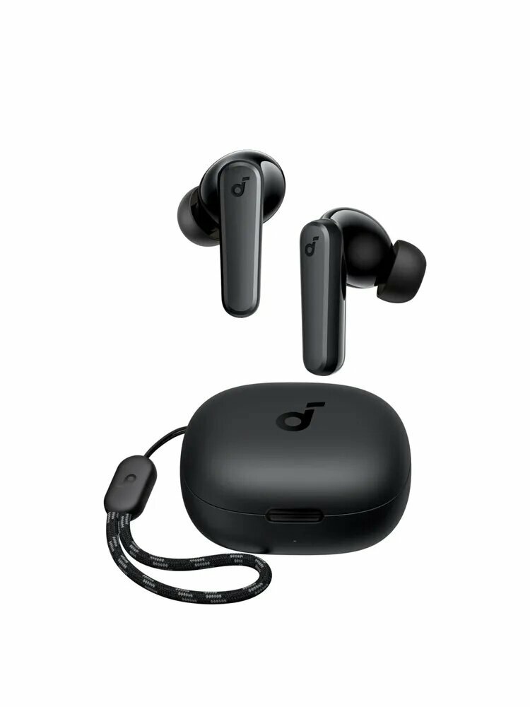 Soundcore Наушники беспроводные с микрофоном Anker Soundcore P20i, Bluetooth, USB Type-C, черный