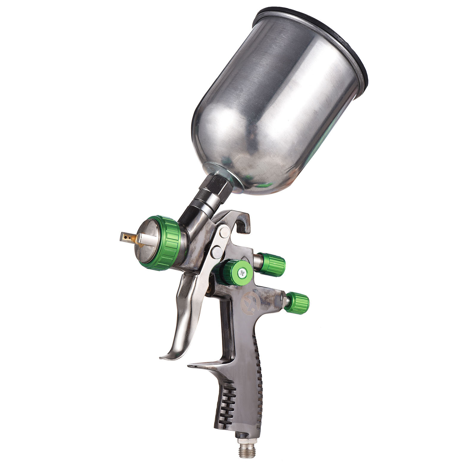 Мини-краскораспылитель LVLP с подачей воздуха, соплом 1,3 мм, емкостью для жидкости 600 мл, для покраски автомобилей, мебели и стен.