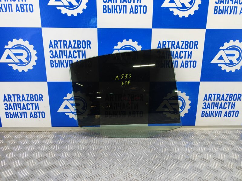 Б/У Стекло двери задней правой Skoda Octavia A4 / Шкода Октавия A4 1.8 AGU 150 Л.С 2000