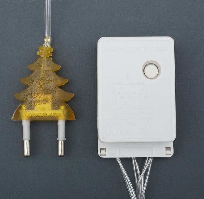 Гирлянда Luazon Lighting «Нить» 10 м, свечение мульти — фото 1