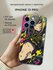 Чехол на Apple iPhone 13 Pro / Айфон 13 Про с принтом "Девушка в кибер костюме"