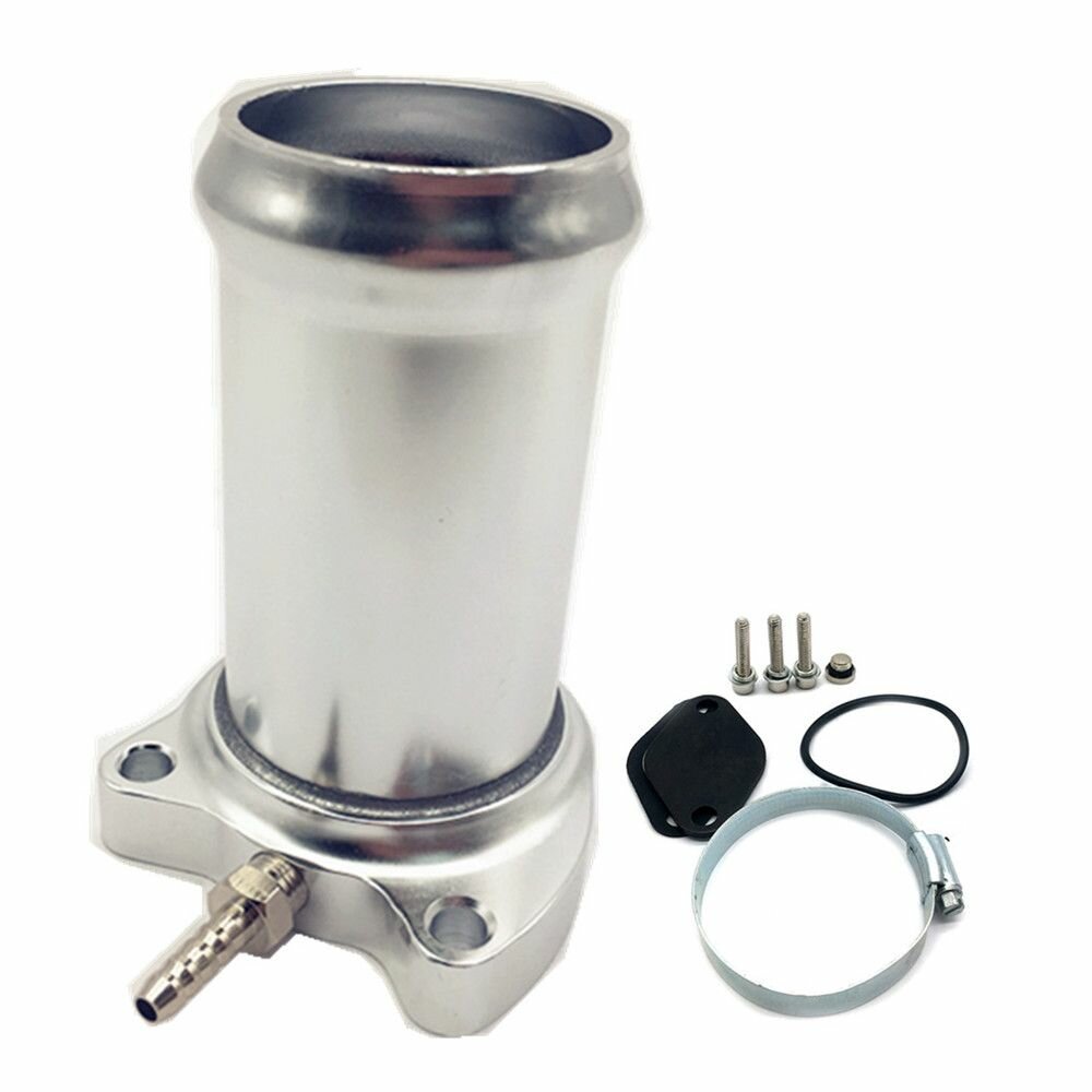 Выхлопная труба EGR клапана 57 мм для VW TDI 1.9, удаление EGR для увеличения мощности, гоночная труба 1.9 TDI 130/160 л. с. D