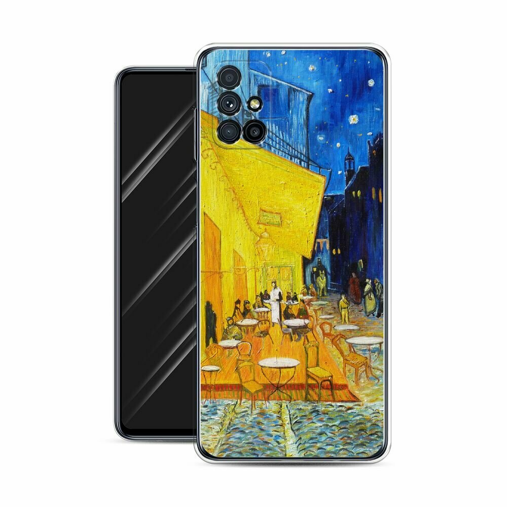 Чехол на Samsung Galaxy M31s / Самсунг Галакси M31s с принтом "Ван Гог Желтый дом" — фото 1