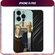 Чехол на Apple iPhone 15 Pro / Айфон 15 Про с принтом Американская готика