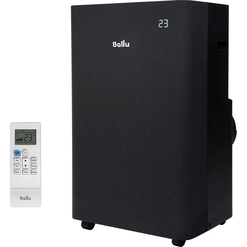 Мобильный кондиционер Ballu Velure BPAC-14 EW/N6, Wi-Fi, черный