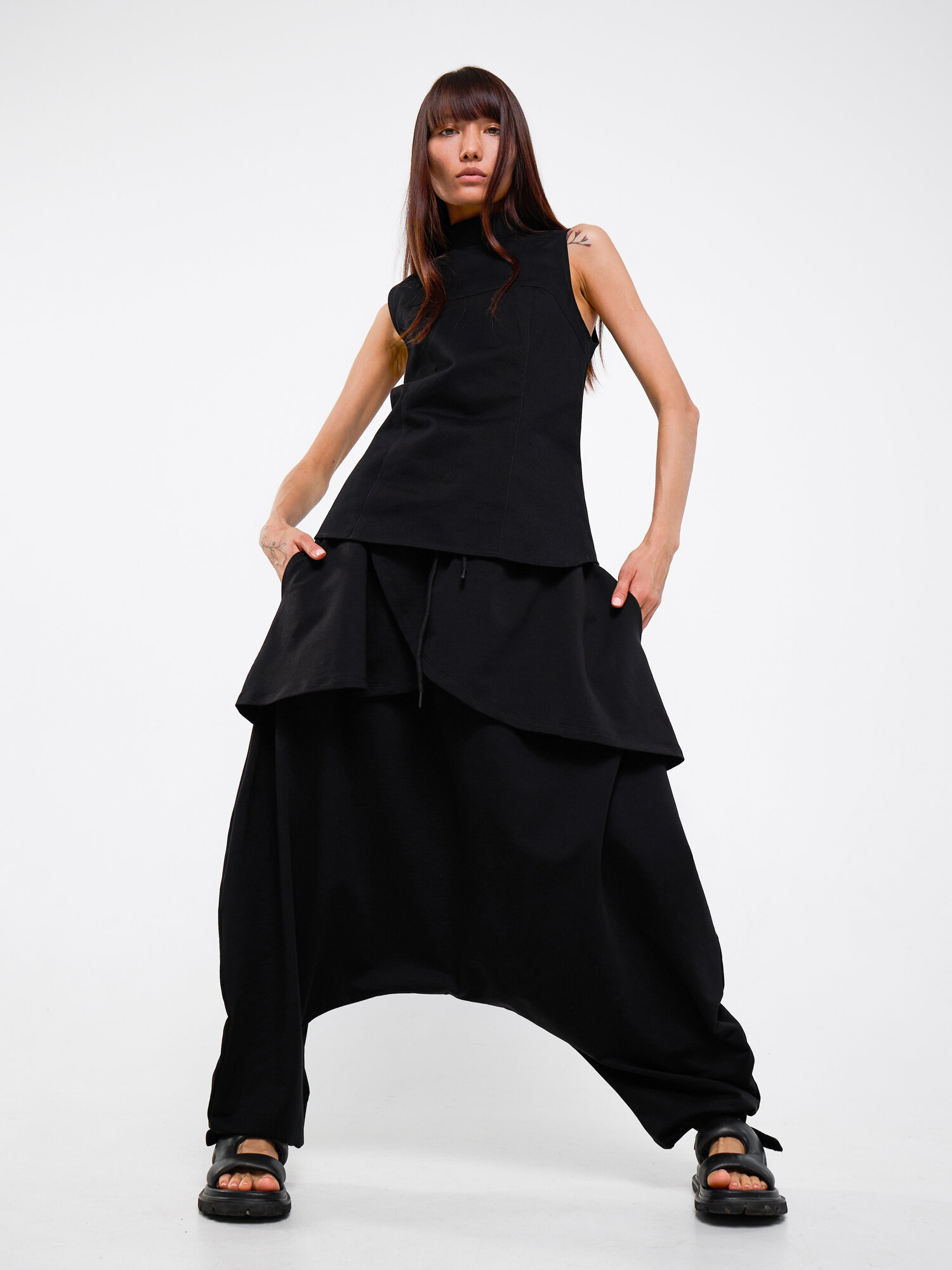 Брюки шаровары