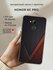 Чехол на Honor 6C Pro / Хонор 6С Про с принтом "Красный карбон"