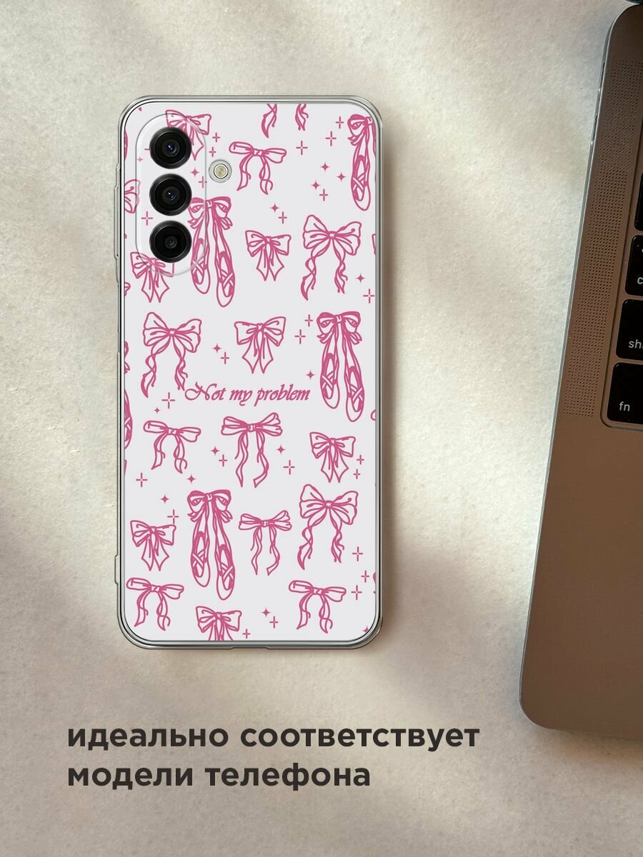 Чехол на Samsung Galaxy A17/A18 / Самсунг А17/А18 с принтом "Not my problem 1" — фото 1