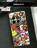 Чехол на OnePlus 12 / Ван Плас 12 с принтом "Дракон в цветах"