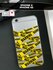 Чехол на Apple iPhone 6 / Айфон 6 с принтом "Warning!", прозрачный