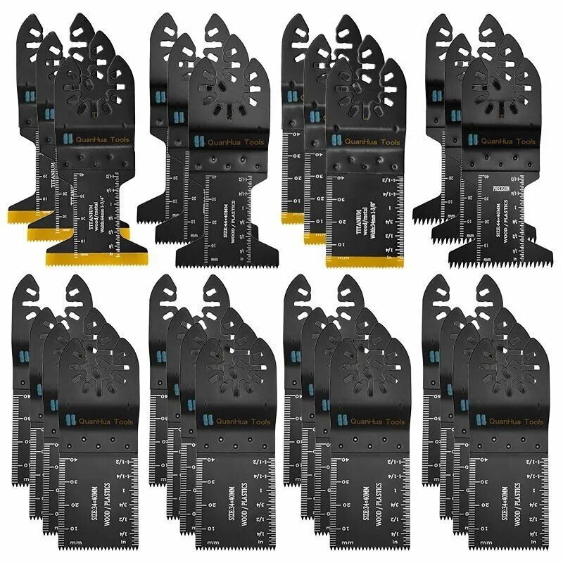 Набор насадок для реноватора, Смешанный набор ножей,28шт