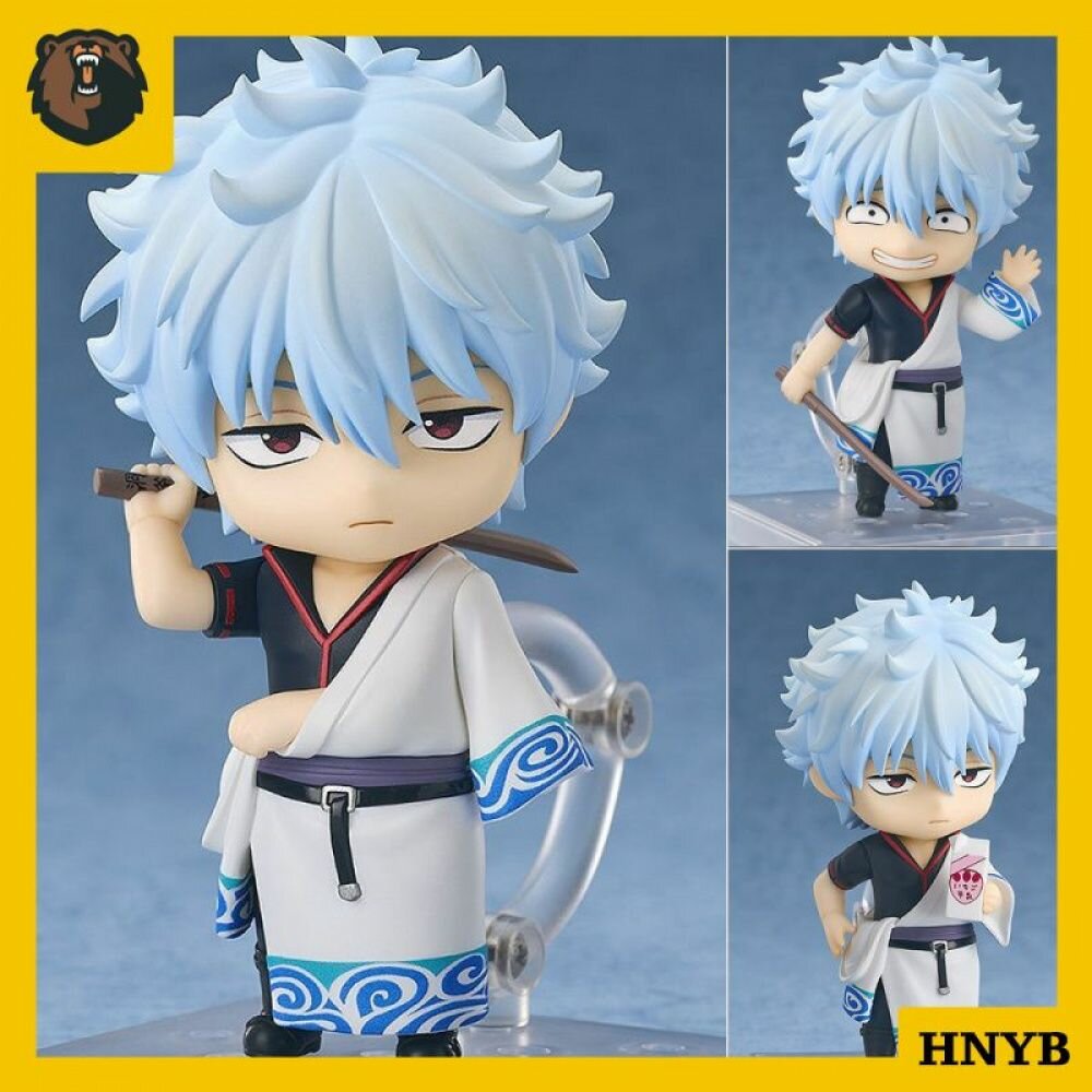 Фигурка Гинтама Гинтоки Саката / Gintama Gintoki Sakata Нендороид Подарки для болельщиков (10см) 2420