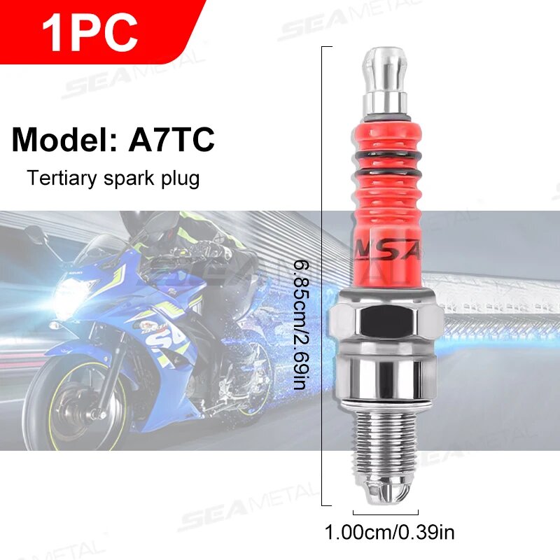 Свеча зажигания A7TC 1pc для мотоцикла