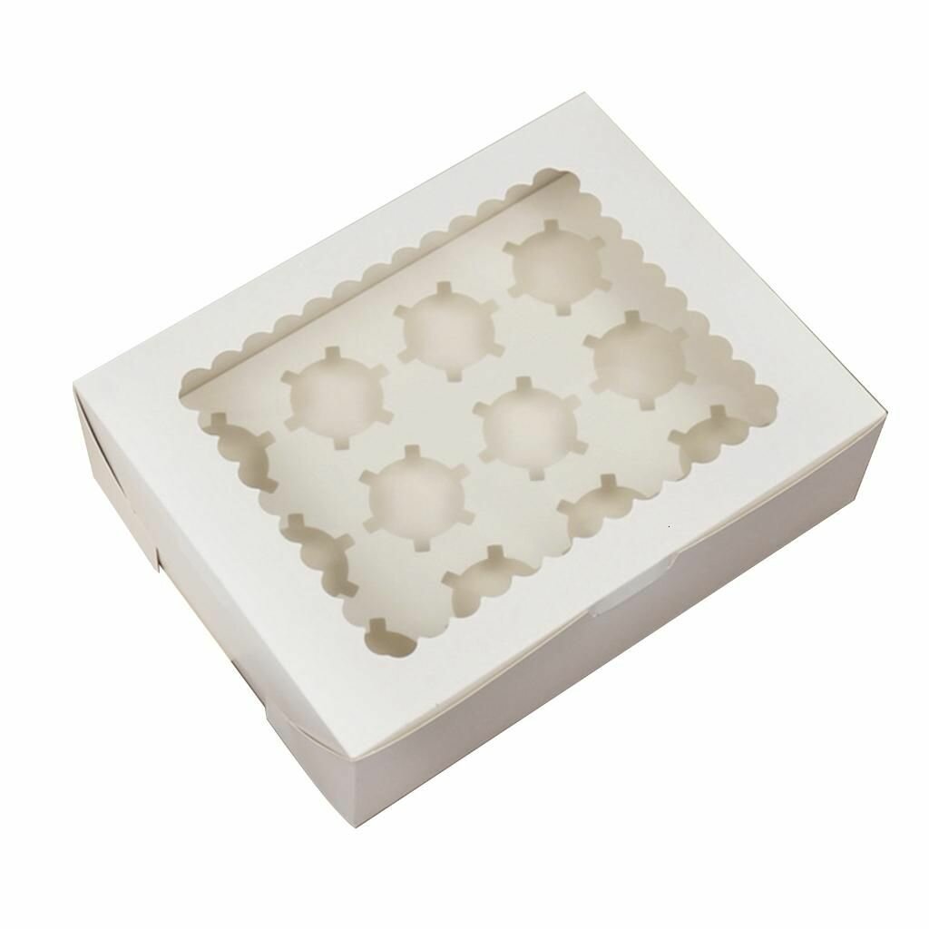 5 шт. коробок для кексов, - 12 капсул