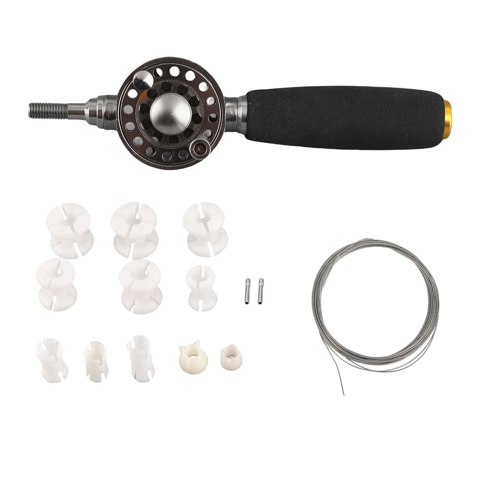 Все металлические рыболовные катушки 2+1 Подшипники высокоскоростной рыбацкий плот с ручкой аксессуары