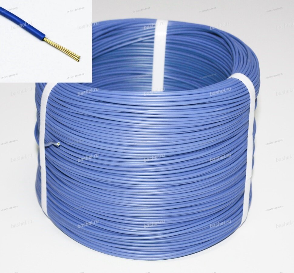 Провод ПГВА 1х0,75 кв. мм, Cu, синий Автоэлектроника