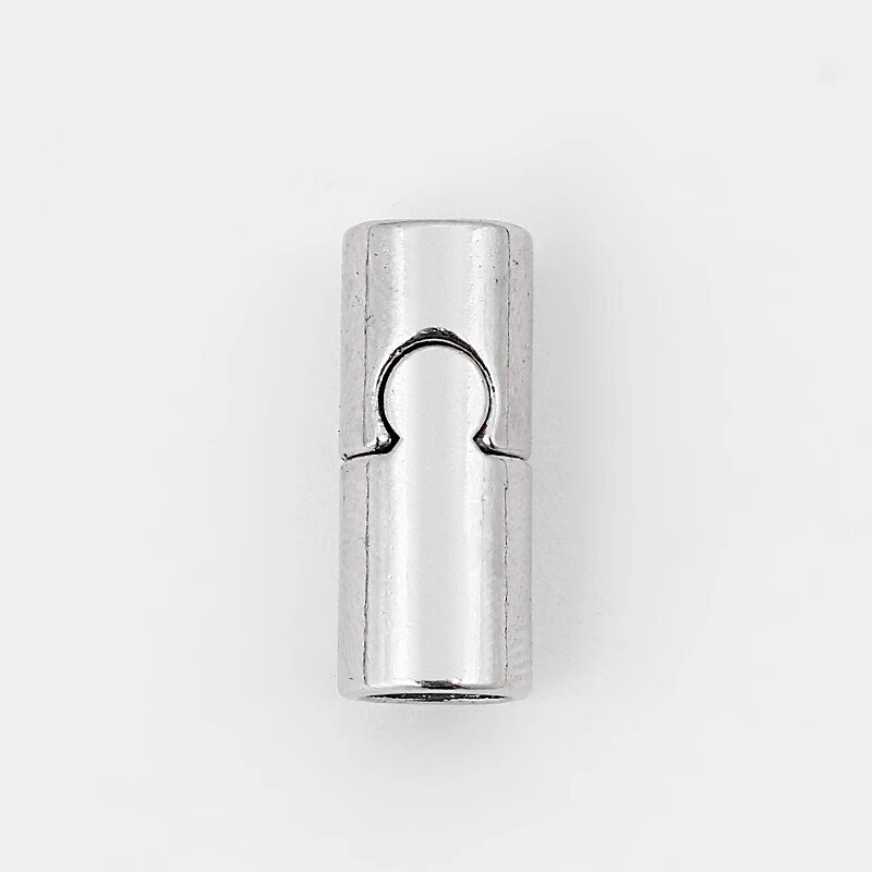 Магнитные застежки SunMoon 5 шт, 6,5 мм, цинковый сплав Silver Color