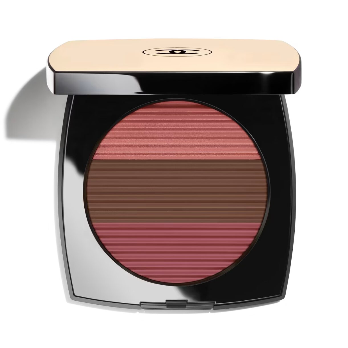 Палетка для лица CHANEL Les Beiges Healthy Glow 15 г | Бронзер, румяна, хайлайтер | Deep Mauve