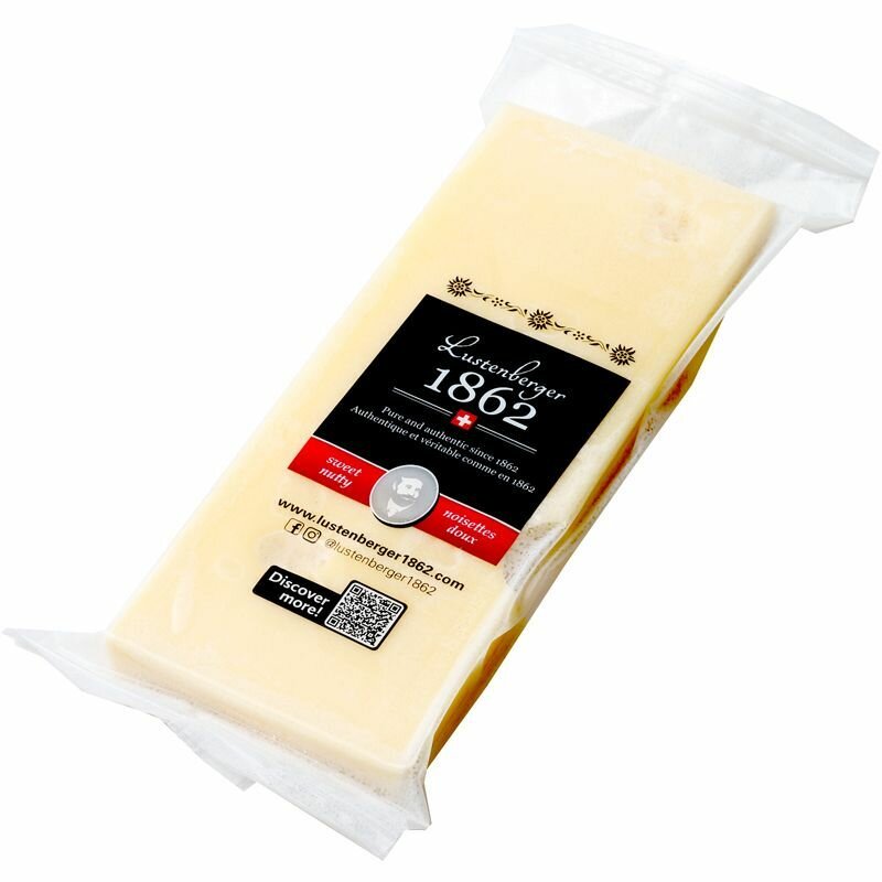 Сыр Люстенбергер 1862 орехово-сладкий 50% жир. 180г