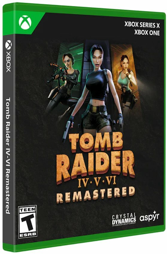 Игра Tomb Raider IV-VI (4-6) Remastered Starring Lara Croft (Limited Run) Xbox One, Series X Русская Версия Диск на Xbox