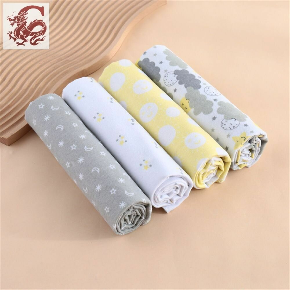 Пеленки для новорожденных фланелевые хлопок, набор 4 шт