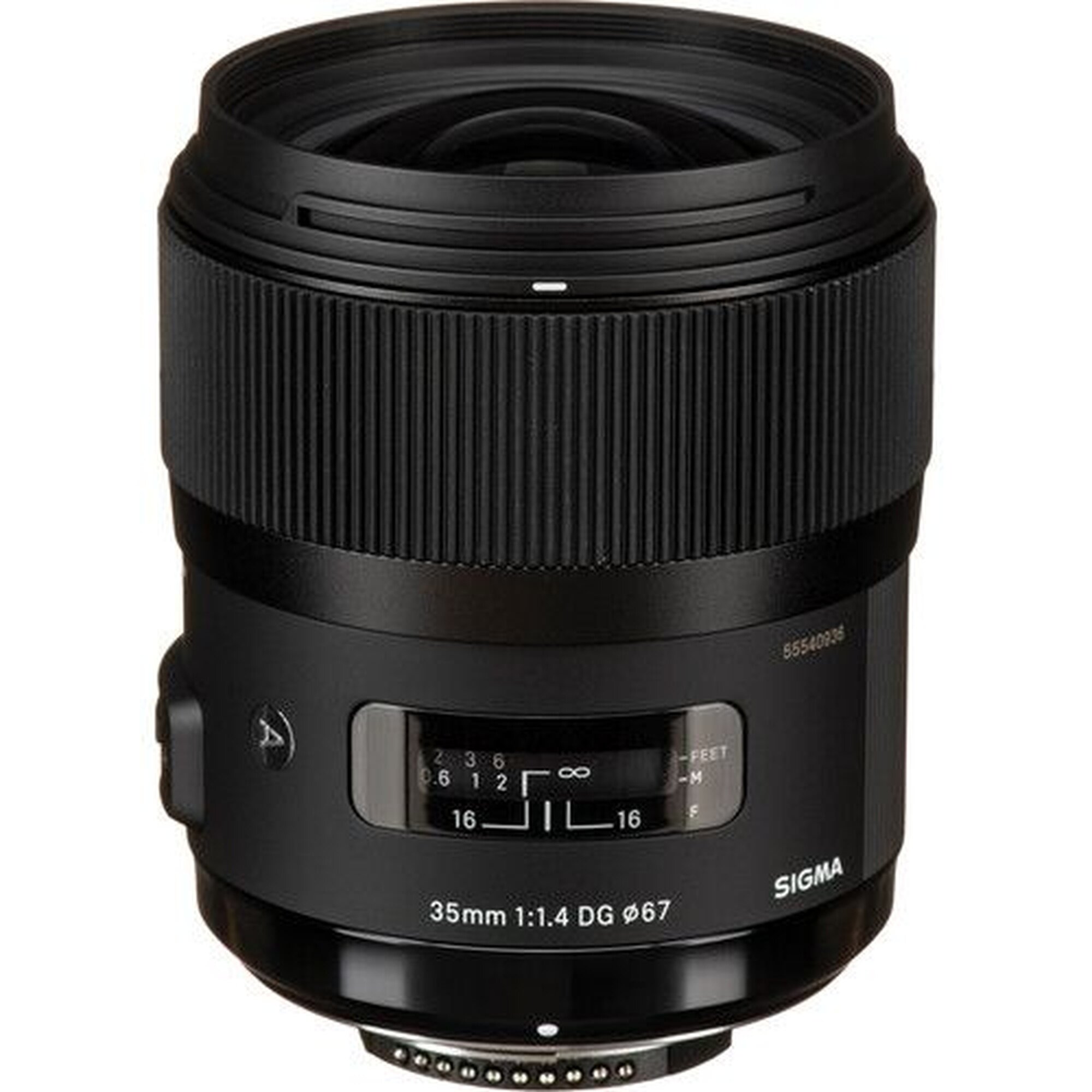 Объектив Sigma 35mm F1.4 DG HSM Art, для Nikon, автофокус, светосила F1.4, пластик