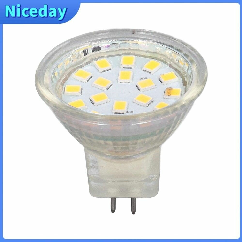 4 шт. 18LED MR11 лампа, 3W, 300 лм, двойное контактное основание, пейзажная точечная лампа, холодный белый.