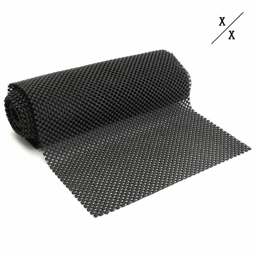 Нескользящий сетчатый коврик из ПВХ (150x30 см, для автомобиля / домашнего использования)