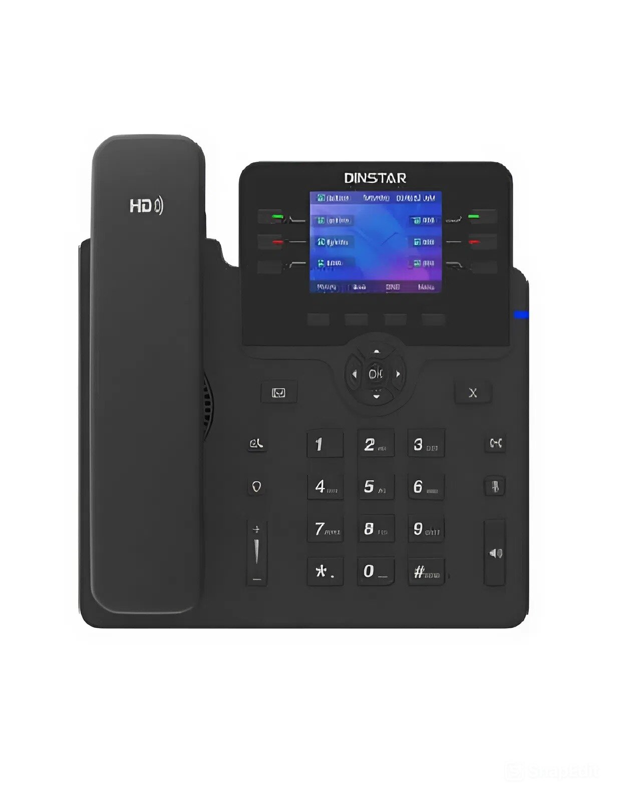 IP-телефон Dinstar VoiceIP C63GP, 2.8", ЖК-дисплей, до 6 панелей расширения